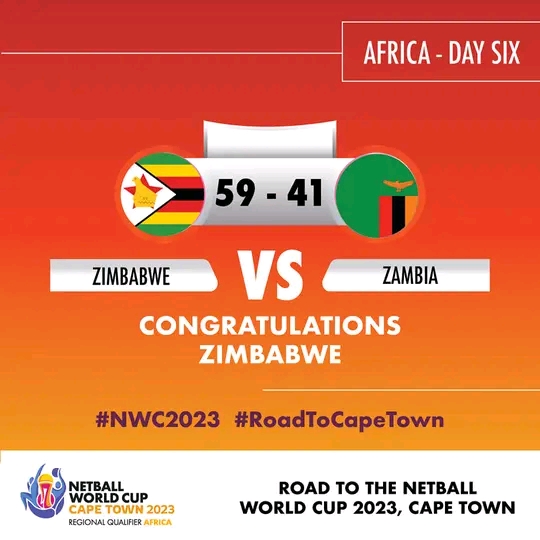 Breaking News: The Gems 🇿🇼 have Qualified for the Netball World Cup ...